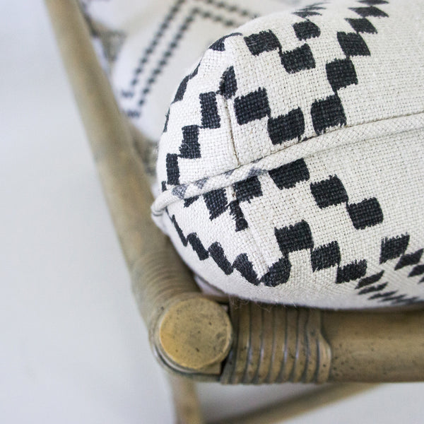 Vintage Ficks Reed Lounge Chairs in Peter Dunham Fabric, a pair – BMA ...